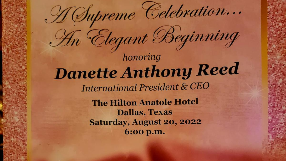 Thousands saluted Danette Anthony Reed International Supreme Basileus/CEO of Alpha Kappa ...