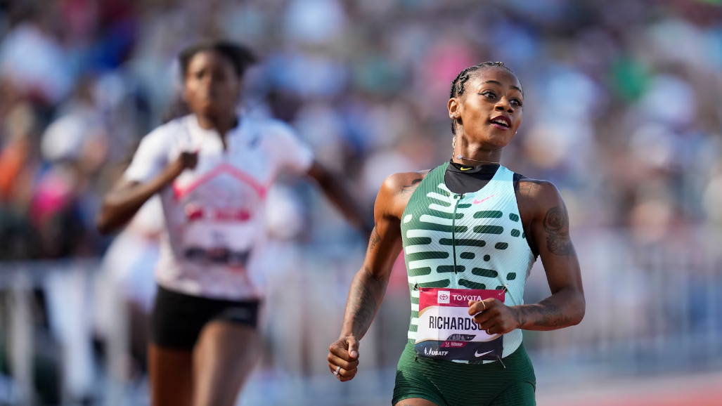 Sha’Carri Richardson pushes past Shericka Jackson for second Diamond ...