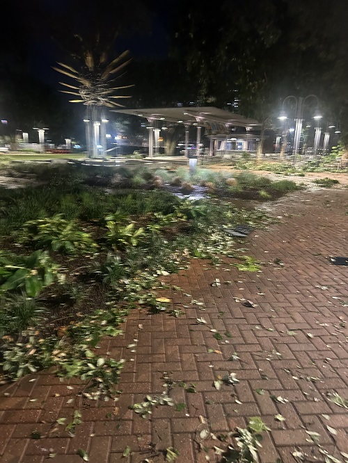 Downtown Houston Storm Damage - Texas Metro News