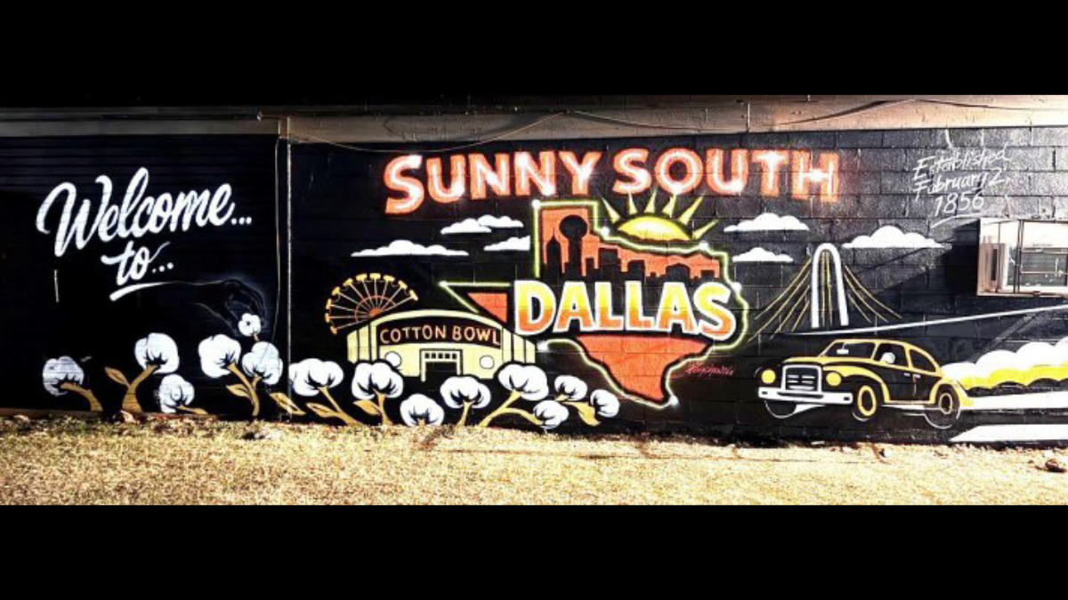 Sunny South Dallas Mural Unveiled - Texas Metro News